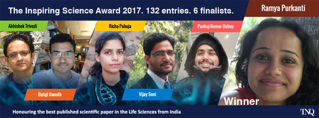 TNQ Books and Journals. Inspiring Science Award